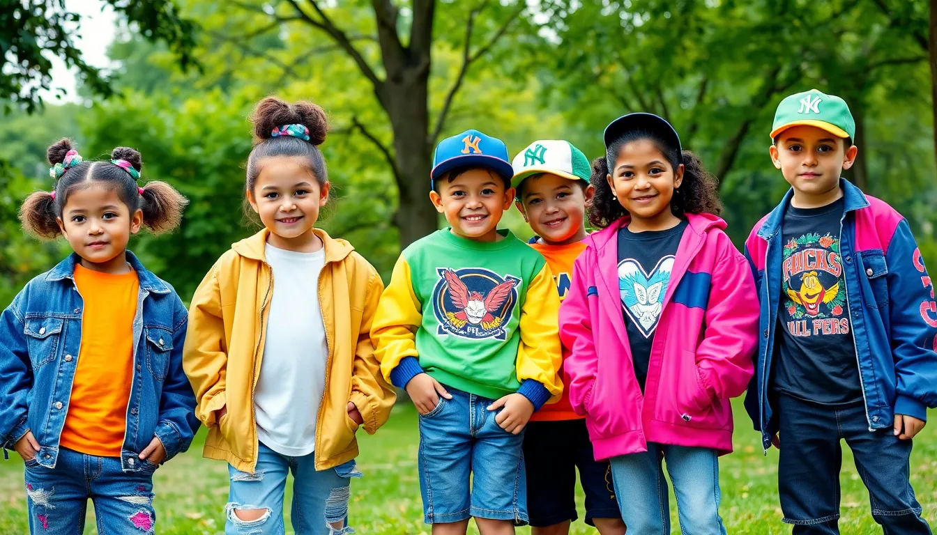 Clothing 90s Fashion Kids: Unforgettable Trends That Defined a ...